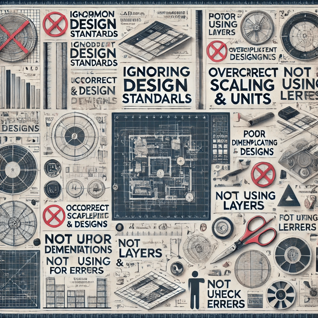 Common Mistakes To Avoid In CAD Design & Drafting