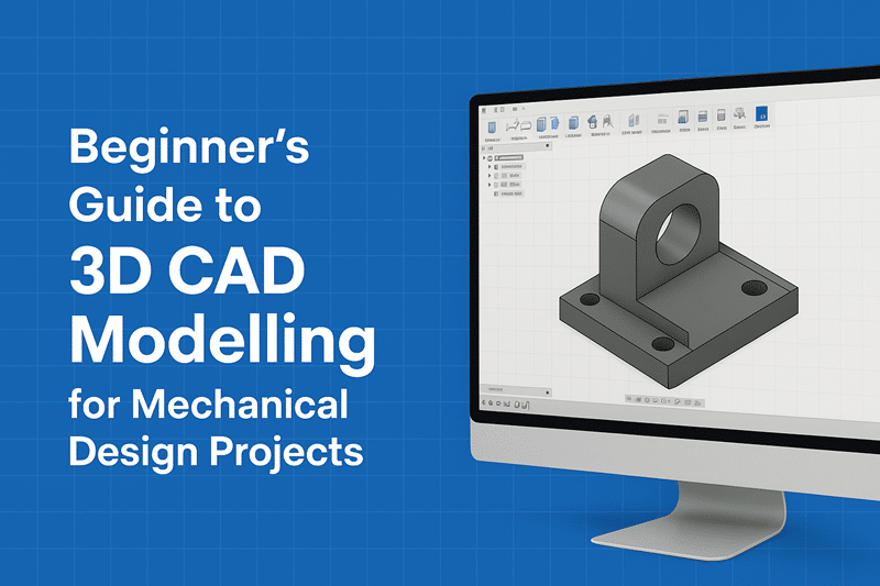 Beginner’s Guide To 3D CAD Modelling For Mechanical Design